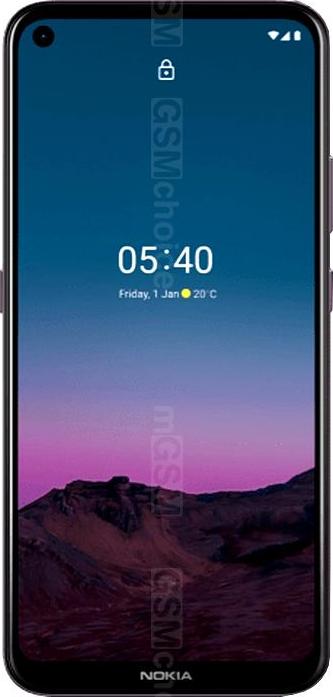 Porównanie rozmiarów telefonów : Nokia 5.4 / HMD Skyline :: mGSM.pl